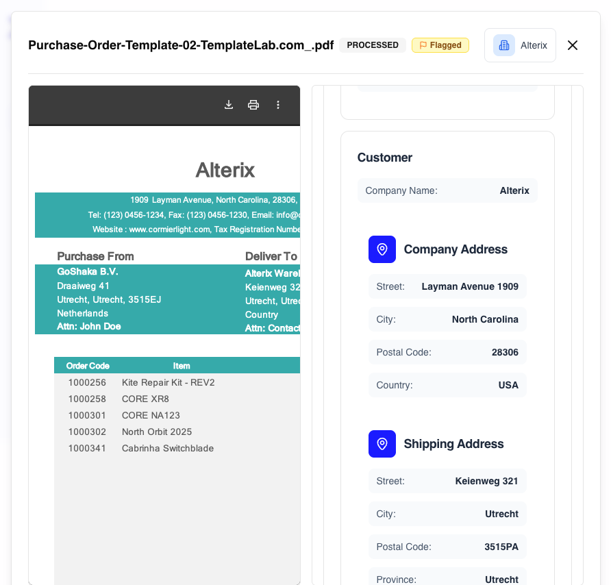 ENTR Solutions | Geautomatiseerde documentverwerking met AI